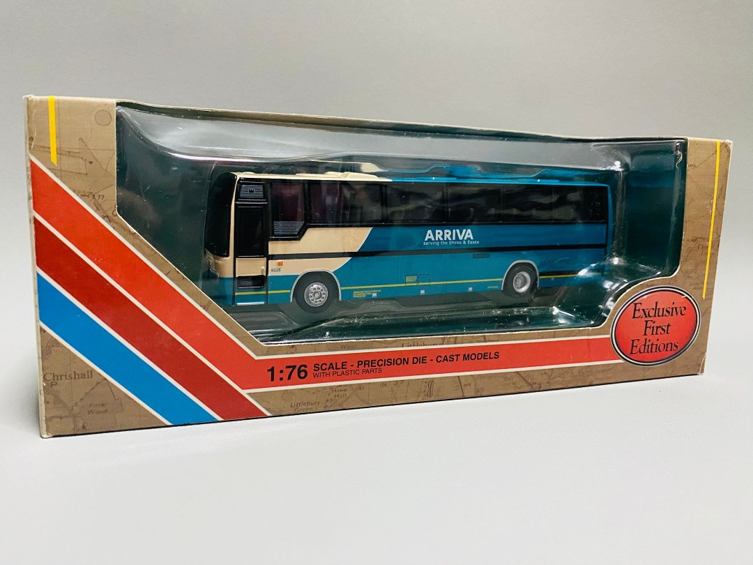 EFE 26614 Plaxton Paramount 3500 Arriva Shires & Essex Diecast Bus ...