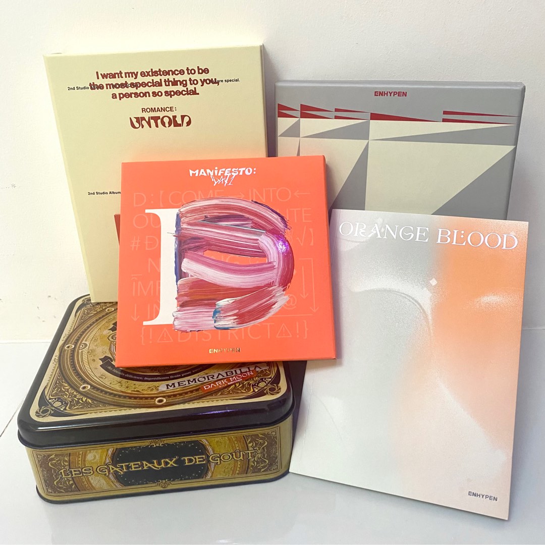 Enhypen Albums SET, Hobbies & Toys, Memorabilia & Collectibles, K-Wave ...
