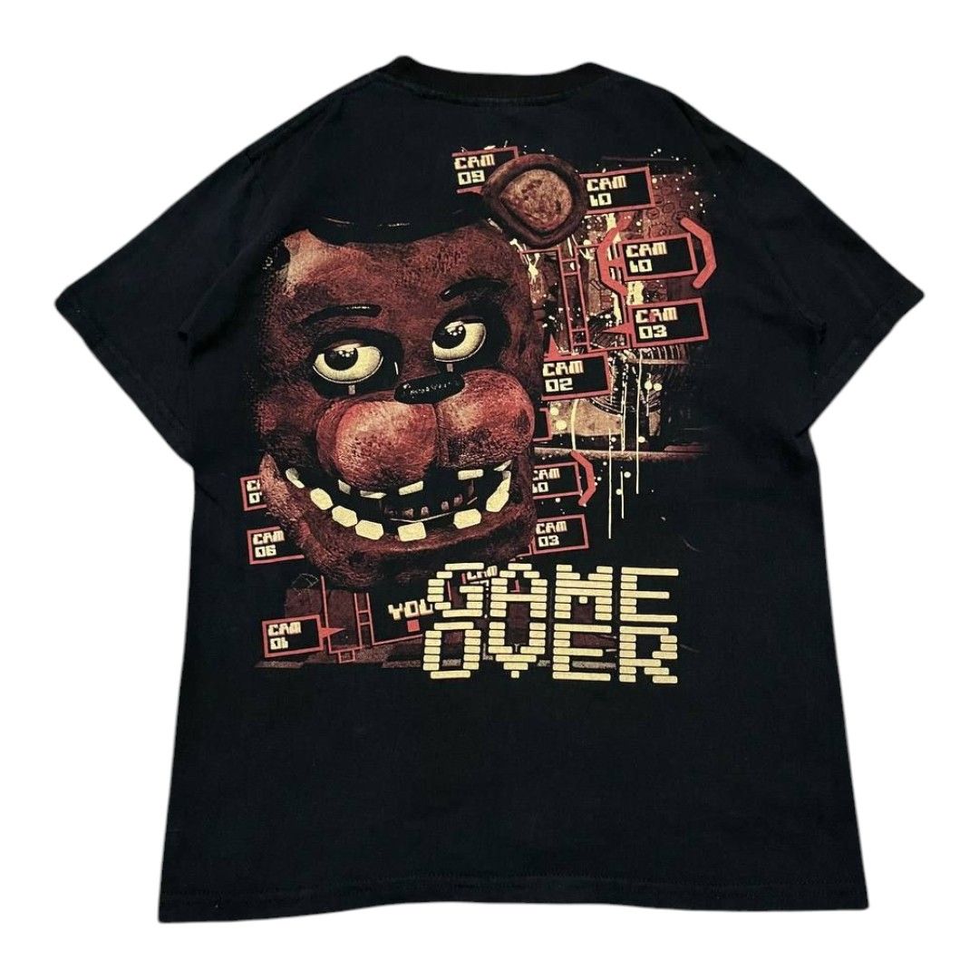 Five Nights at Freddy's Animatronic T-shirt, Men's Fashion, Tops & Sets ...