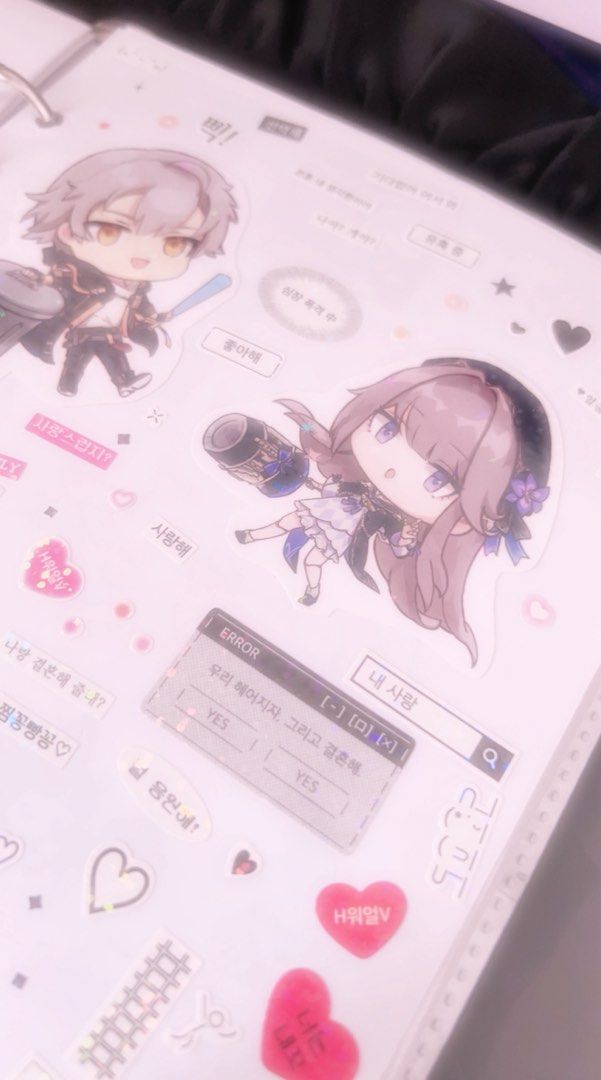 (Free Gift 🎁*.ﾟ) Honkai Star Rail Chibi Stickers, Hobbies & Toys ...