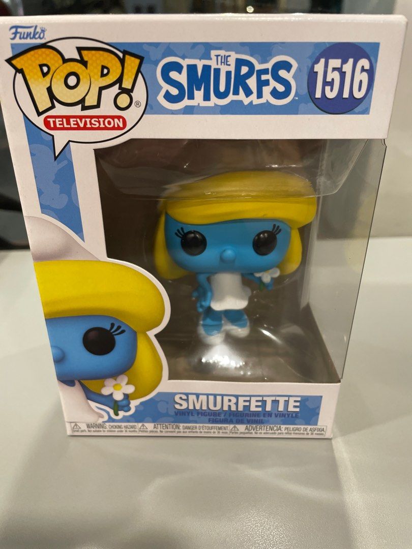 Funko Pop! Television: The Smurfs - Smurfette #1516, Hobbies & Toys ...