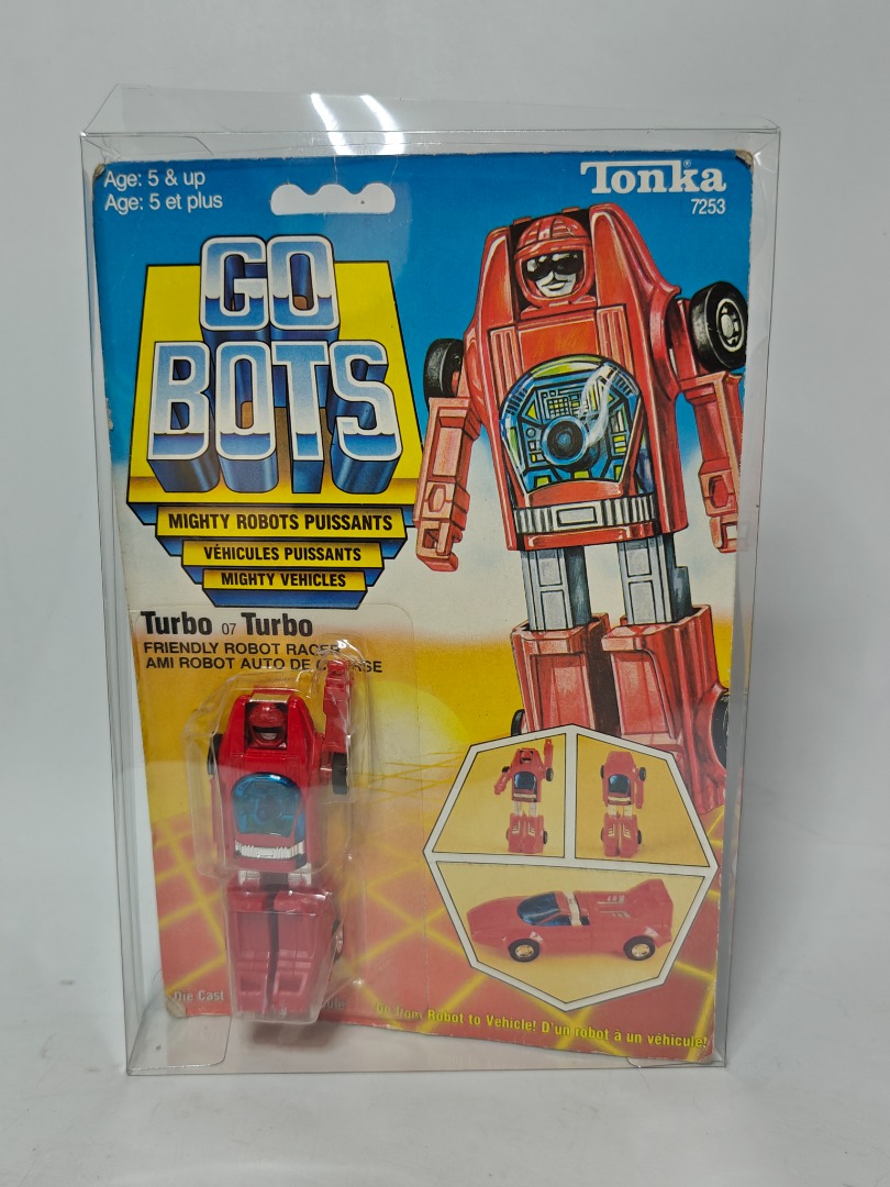 GOBOTS TURBO Friendly Racer Racing car Armored Robot Vintage 1985 Tonka ...