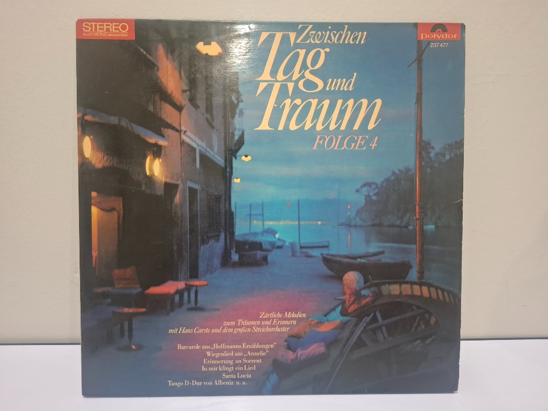 Hans Carste – Zwischen Tag und Traum Vol.4 LP Vinyl (12", 33⅓ RPM ...