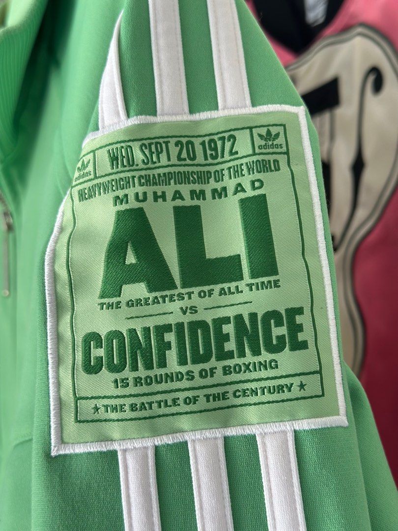 Hard Item: Adidas x Muhammad Ali Confidence, Fesyen Pria, Pakaian ...