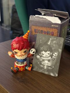 POPMART HIRONO MONSTERS CARNIVAL FIGURE (Creepy Clown) + SCENE PROP ...