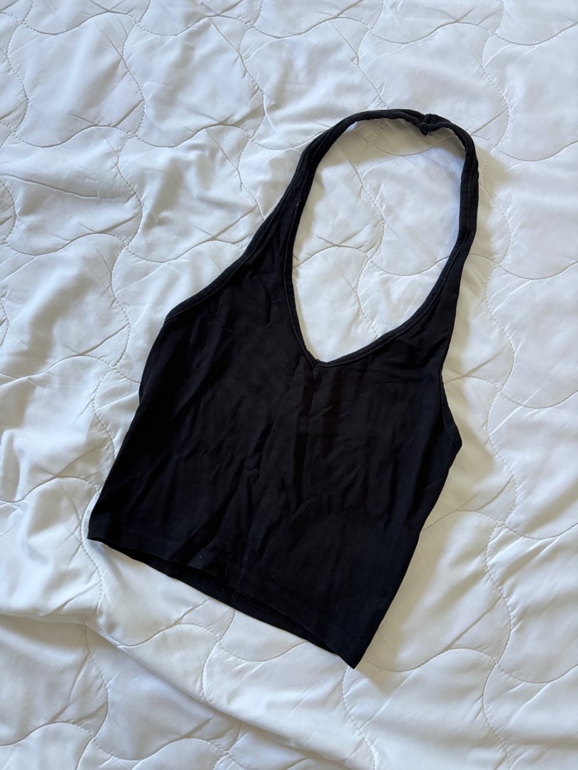 H&M Divided Halter Top - XS, Women's Fashion, Tops, Sleeveless on Carousell