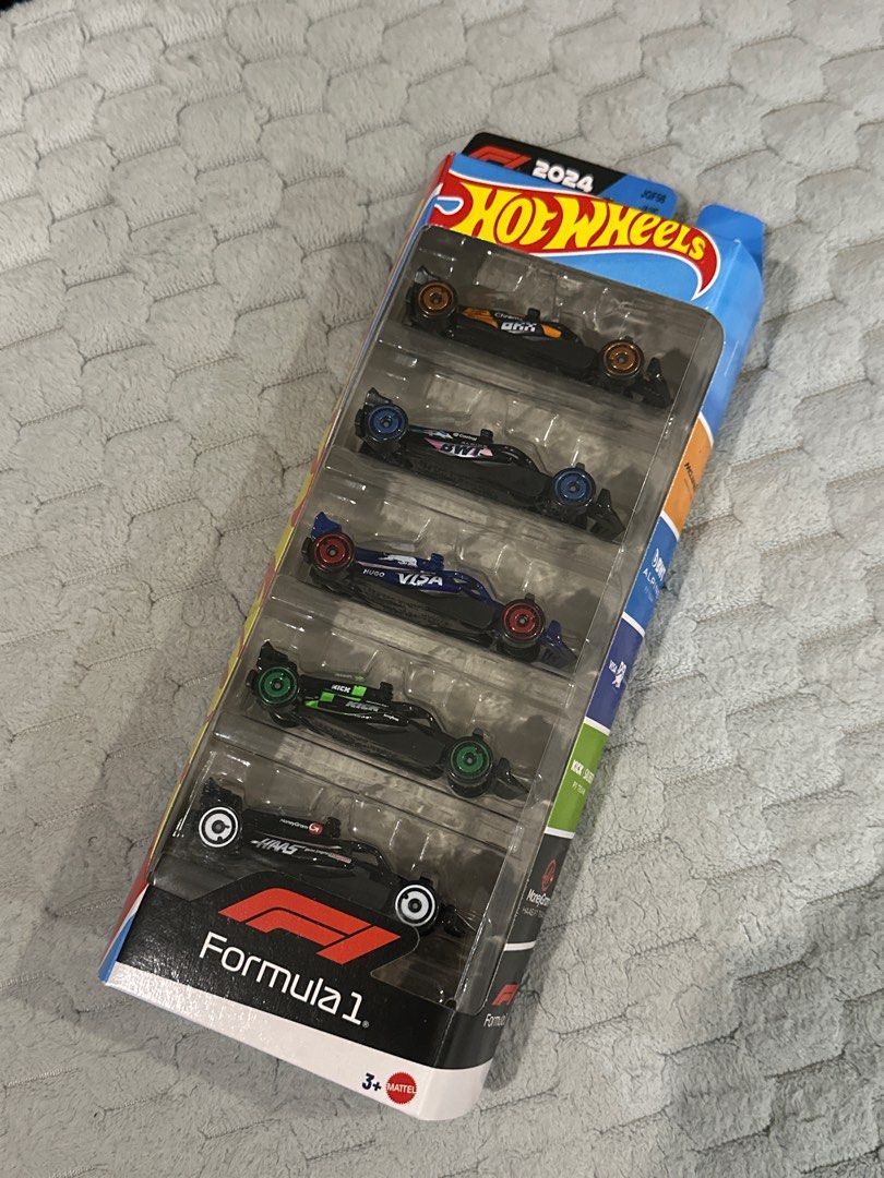 Hot Wheels Formula 1 5-Car Pack 2024, Hobbies & Toys, Toys & Games on ...