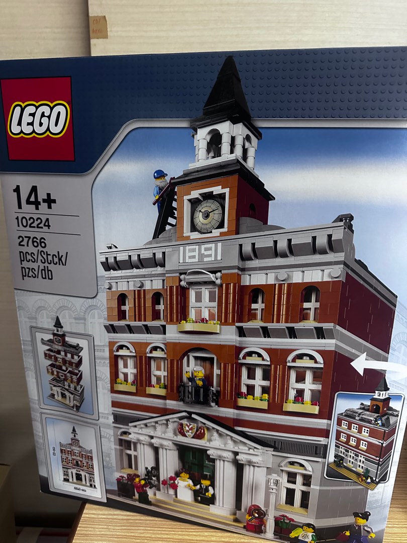 LEGO 10224 Town Hall Modular Building Set *promo* left 3 set , Hobbies ...