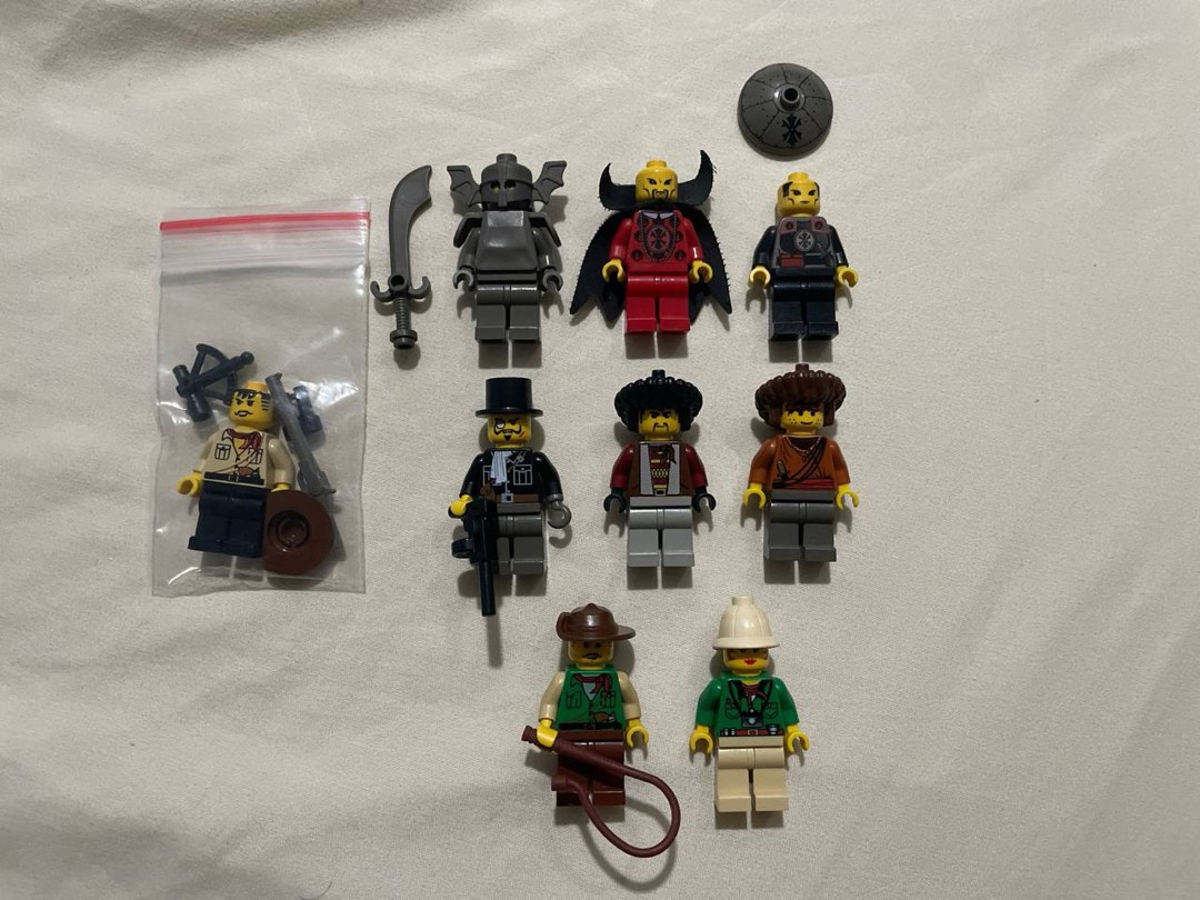 LEGO Adventurers:Orient expedition minifigures(fast deal $80), Hobbies ...