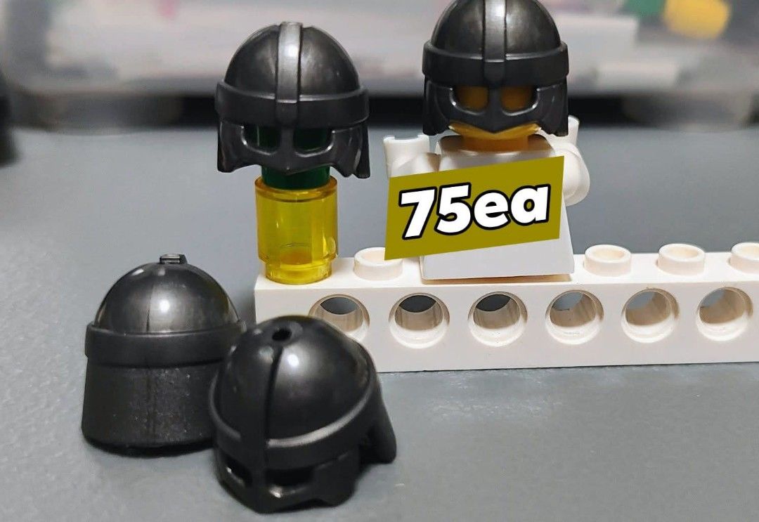 Lego Minifigure body parts hair headgear, Hobbies & Toys, Toys & Games ...