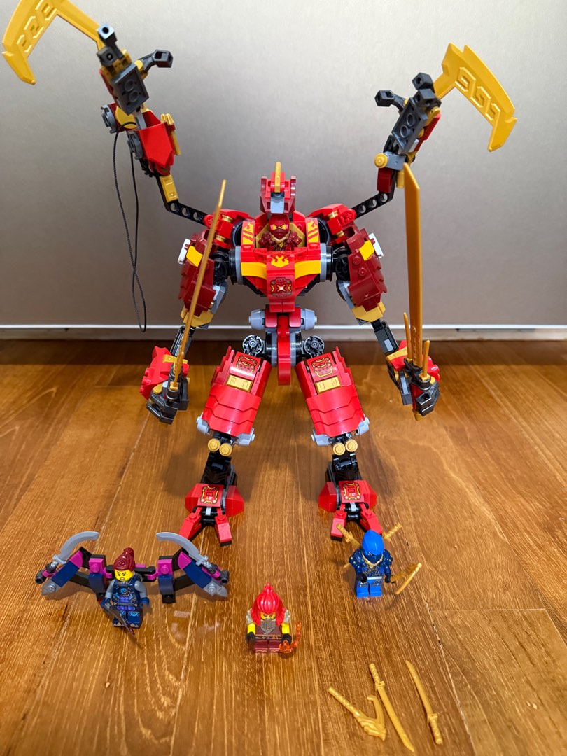 Lego ninjago Kai’s climber mech, Hobbies & Toys, Toys & Games on Carousell
