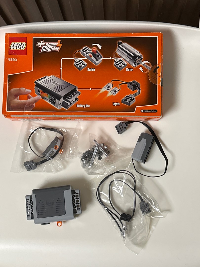 Lego +Power Functions (Battery, Motor, Lights and Switch) Lego電池摩打電掣燈 ...