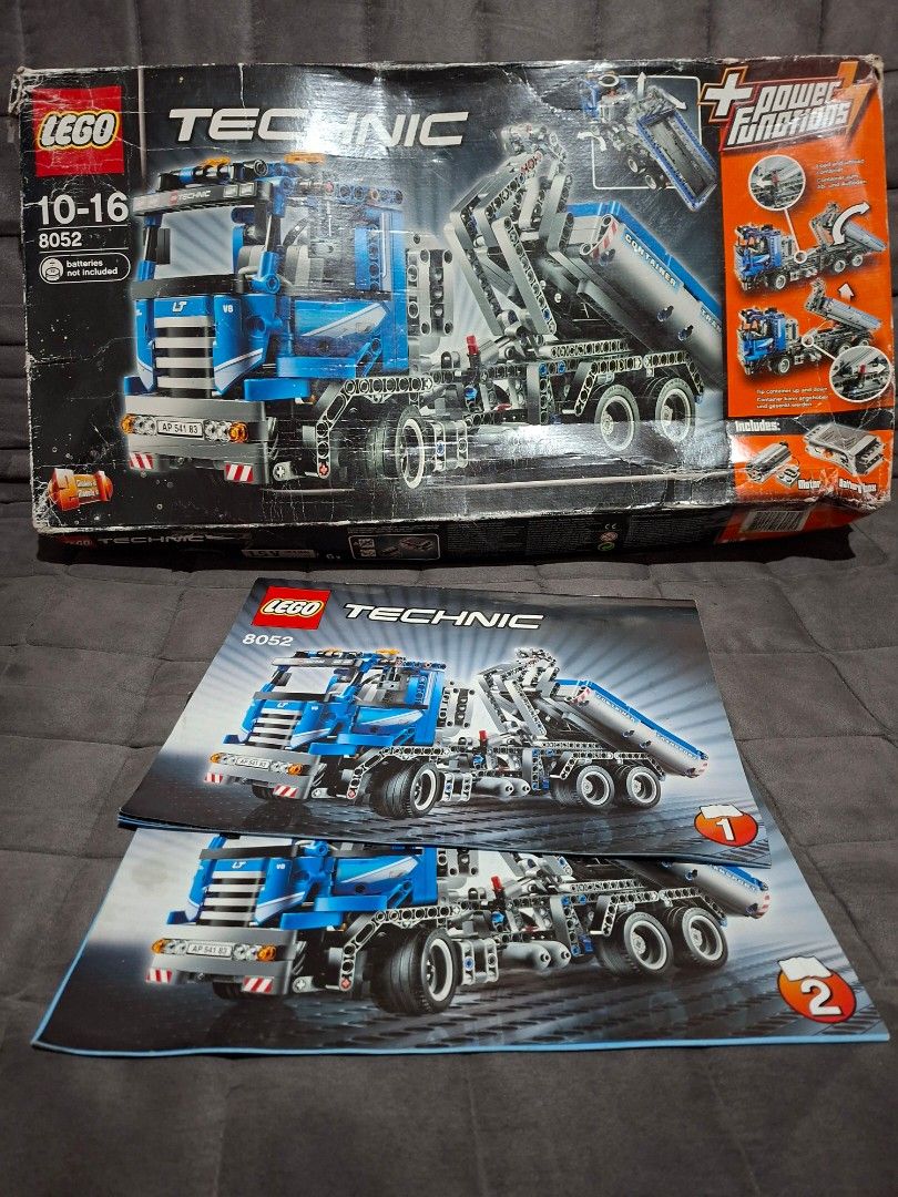 Lego Technic 8052 Container Truck plus FREE lego creator, Hobbies ...