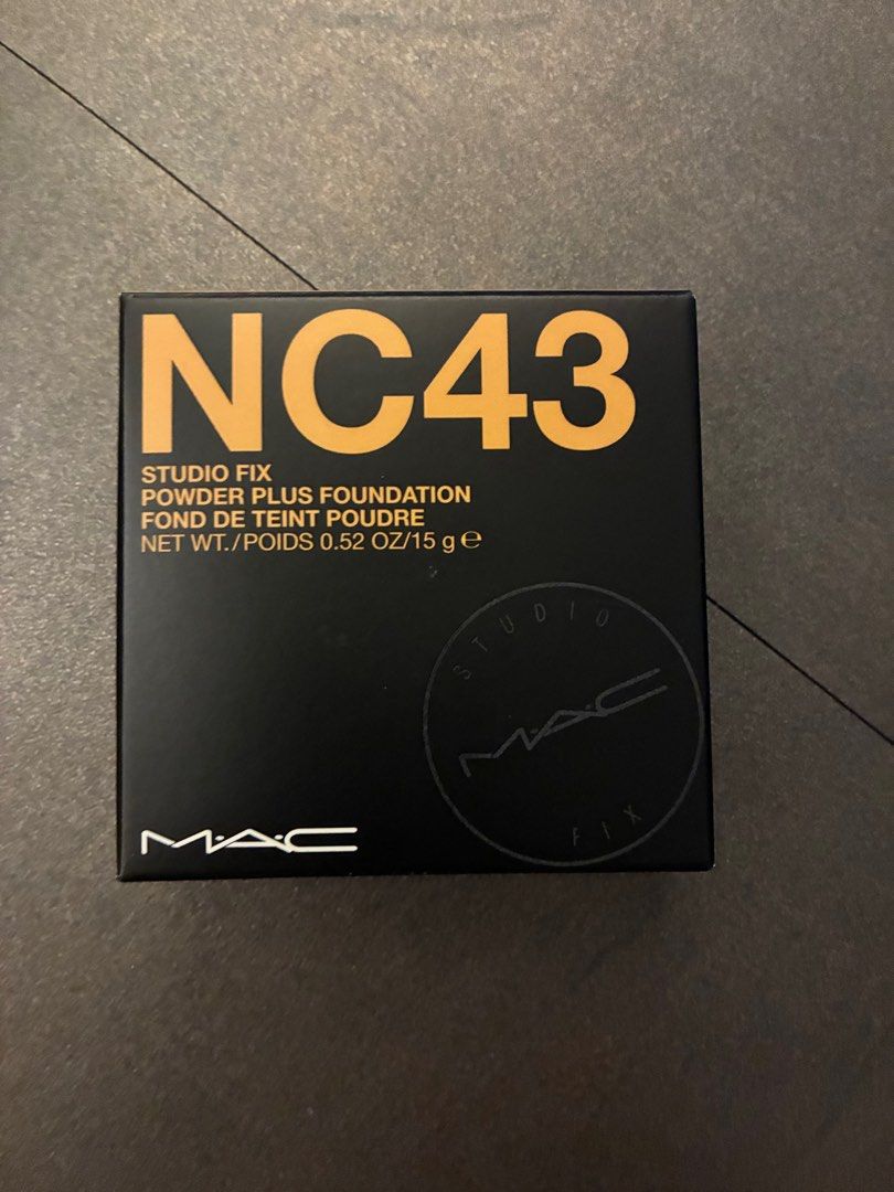 MAC Studio Fix Powder Plus Foundation NC43, Beauty & Personal Care ...