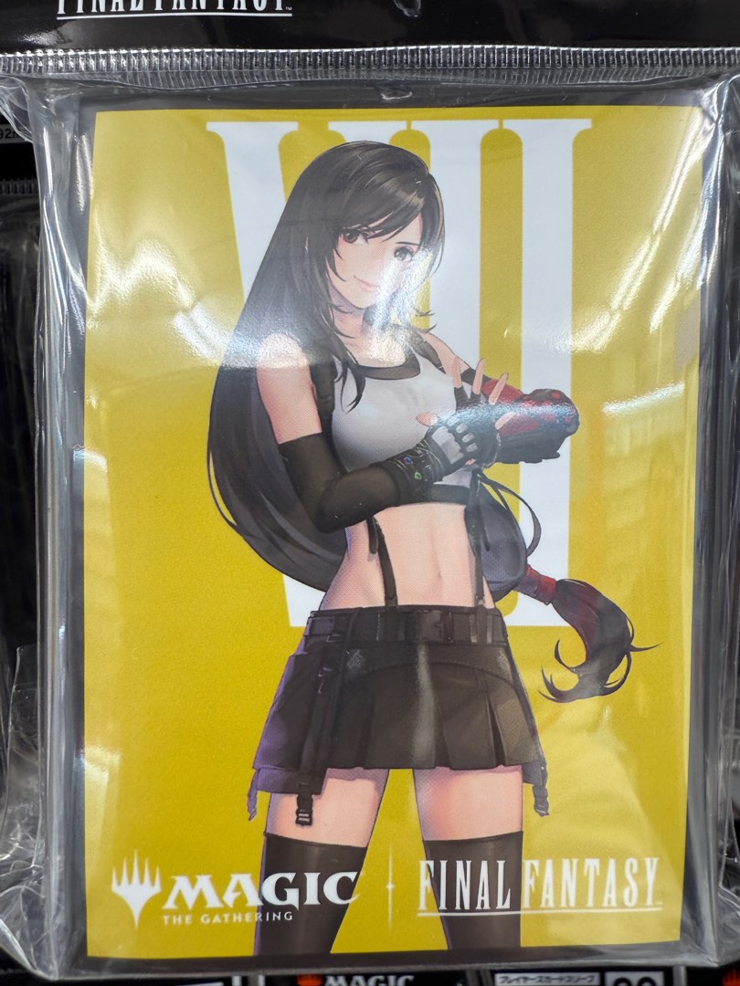 Magic the Gathering Final Fantasy VII Tifa Card Sleeves, Hobbies & Toys ...