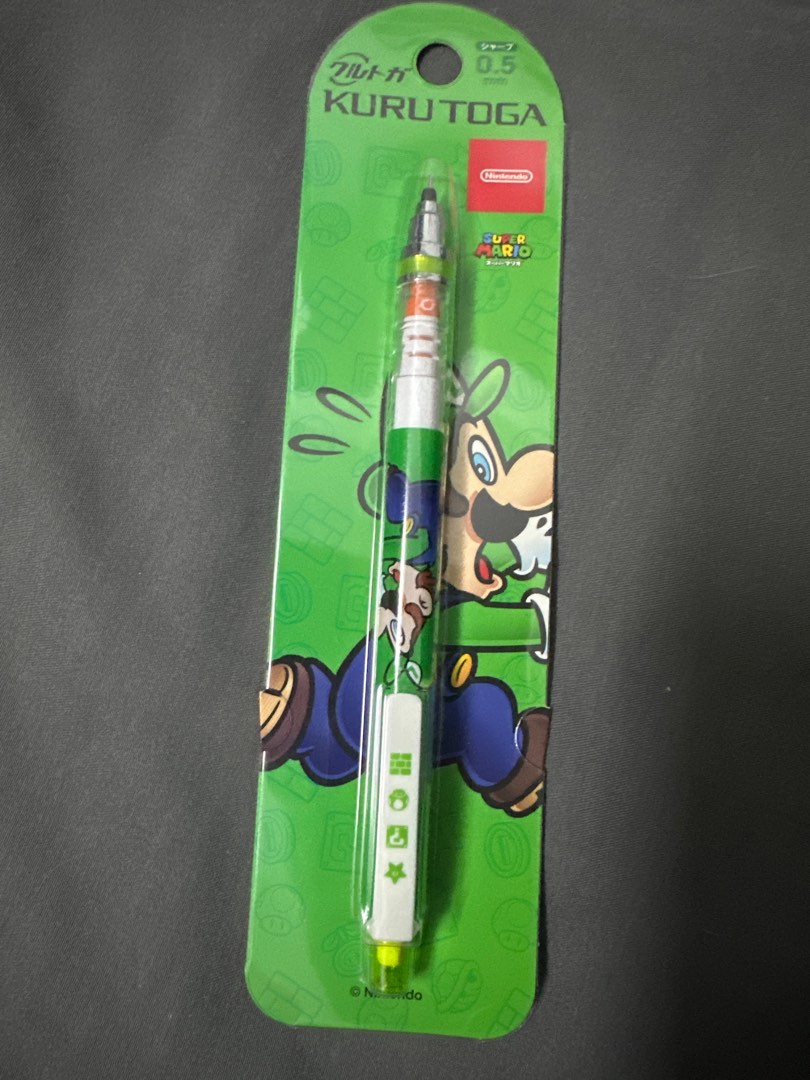Luigi Mario Mechanical Pencil, Hobbies & Toys, Stationery & Craft ...