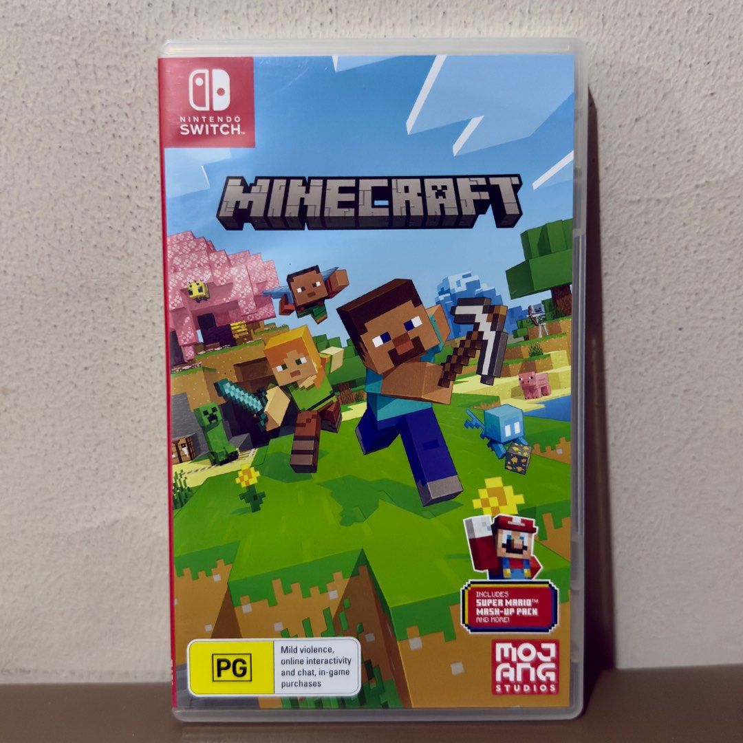 Minecraft Nintendo Switch Game, Video Gaming, Video Games, Nintendo on ...