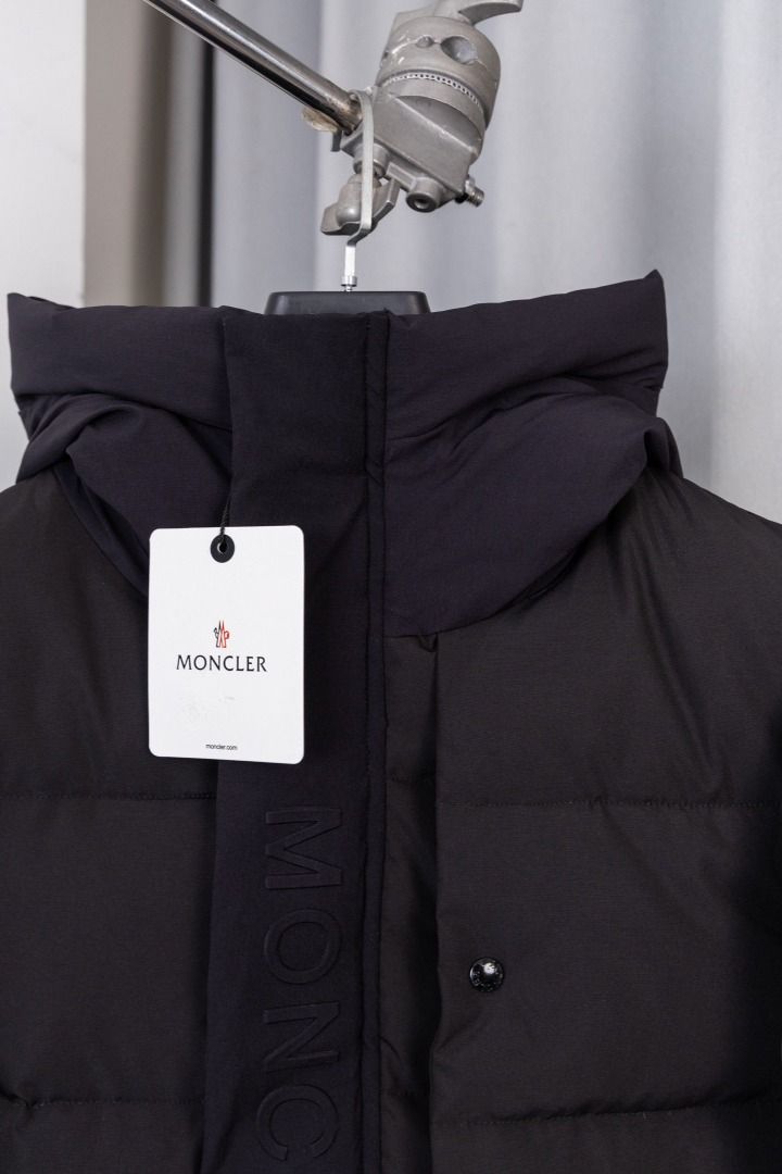 Moncler 3D Embossed Letter Down Jacket, Men's Fashion, Coats, Jackets ...