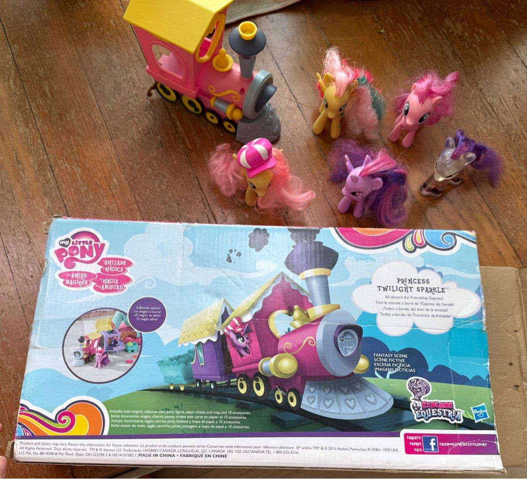 My Little Pony Friendship Express Train Set, Hobbies & Toys, Toys ...