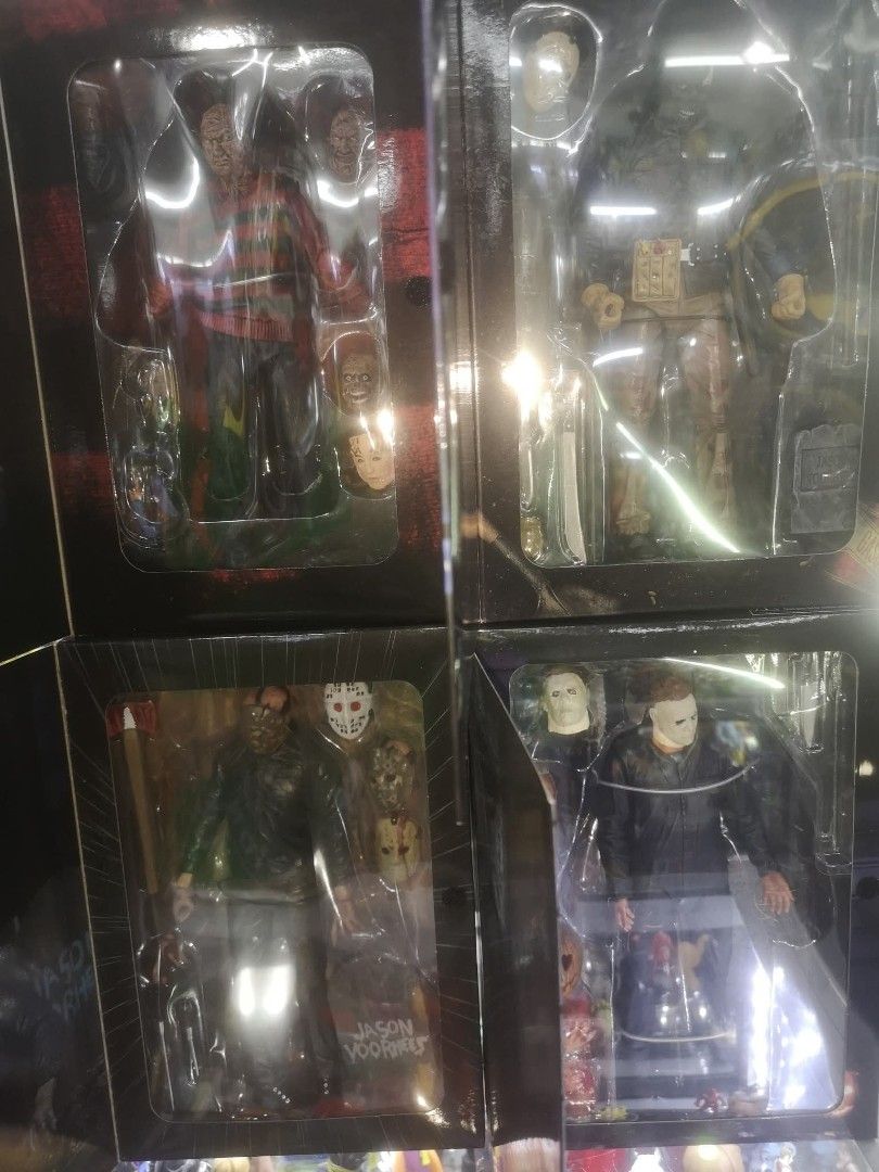 Neca Horror Figure Jason killer Chucky The Nun Conjuring Chainsawman ...