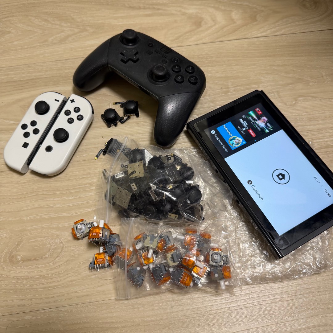 ⚡️ Nintendo Switch Controller Repair Hall Effect TMR Analogue Stick ...