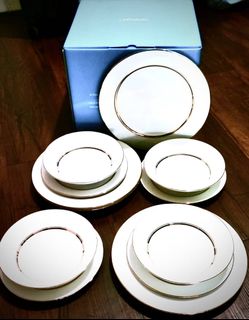 Noritake Dinnerware Set with Gold Trim, Furniture & Home Living ...