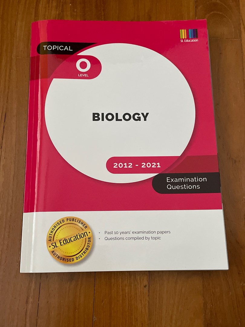 O Level Biology Topical Questions (2012-2021), Hobbies & Toys, Books ...