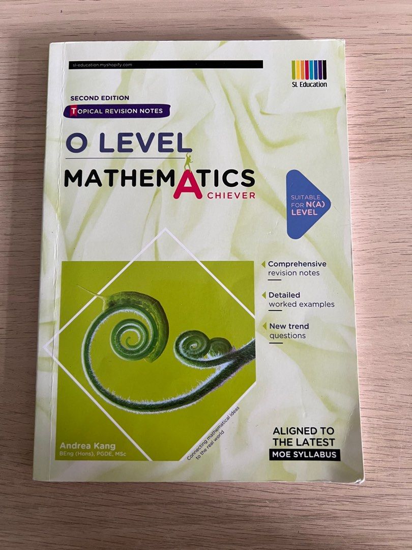 O Level Mathematics Achiever Topical Revision Notes, Hobbies & Toys ...