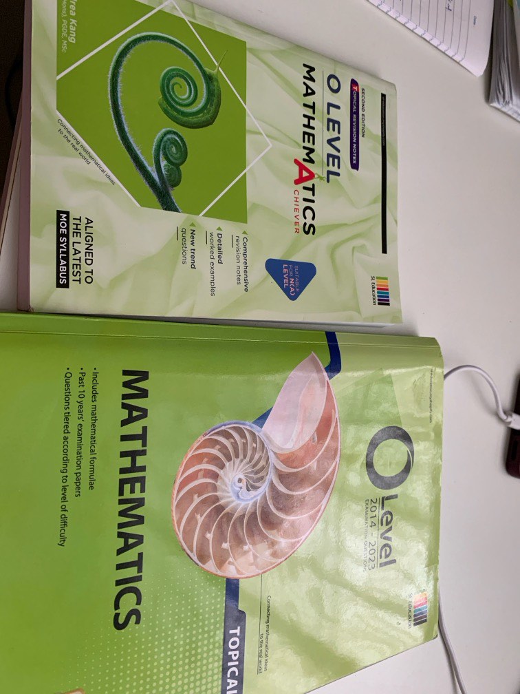 O Level Mathematics Topical and Revision Notes, Hobbies & Toys, Books ...