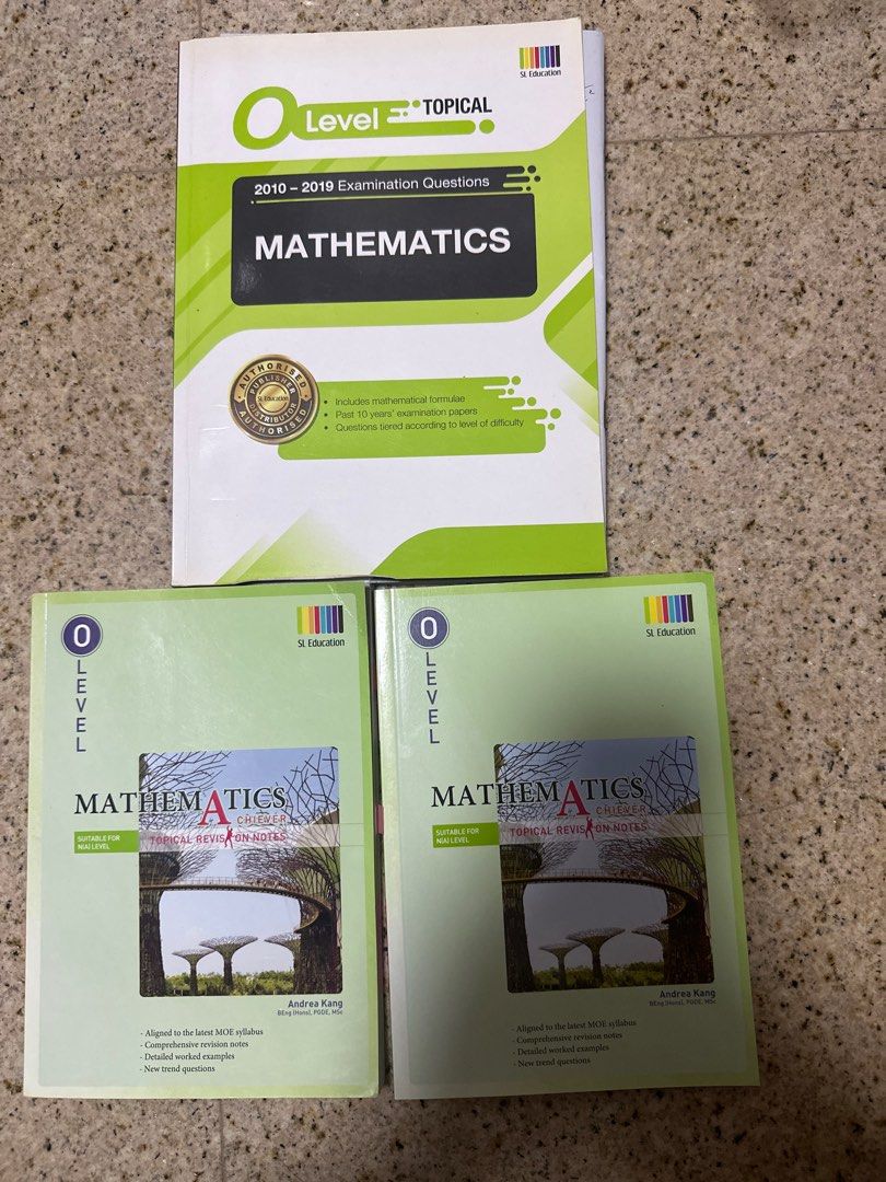 O Level Mathematics Topical Revision Notes & Exam Questions, Hobbies ...