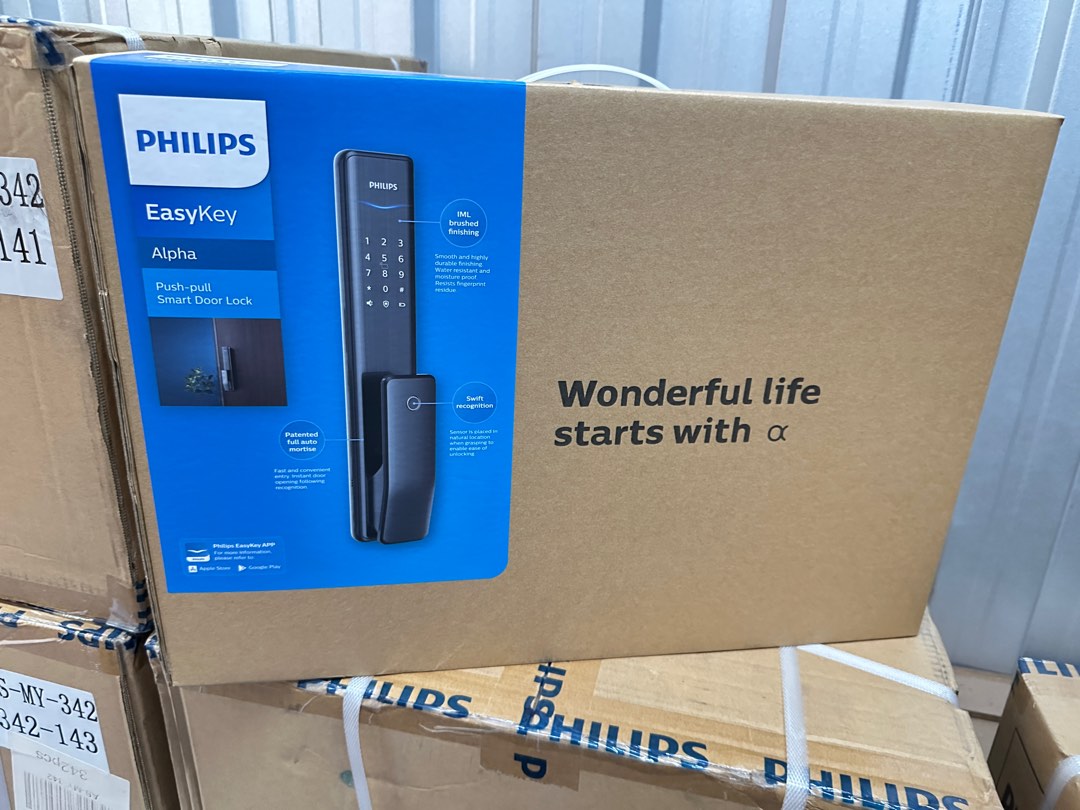 Philips Smart Digital Door Lock, Furniture & Home Living, Security ...