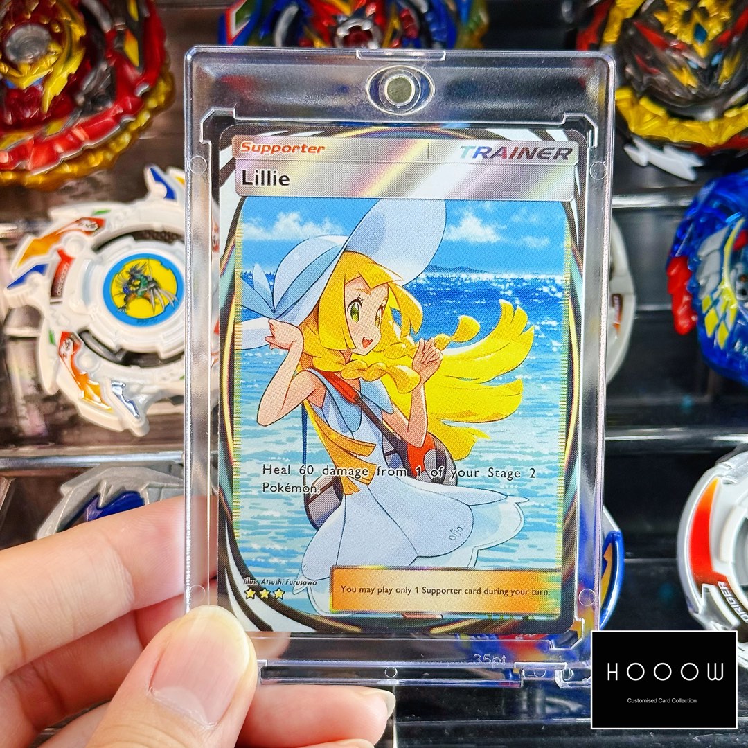Pokemon TCG Lillie Trainer Card, Hobbies & Toys, Toys & Games on Carousell