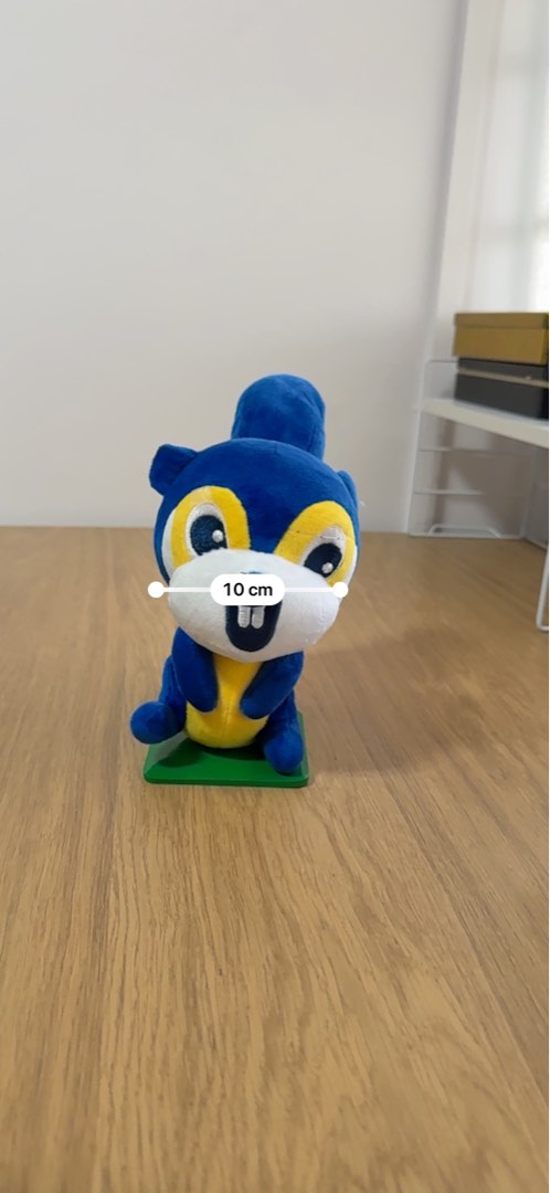 POSB Blue Squirrel (Smiley) Plush, Hobbies & Toys, Toys & Games on ...