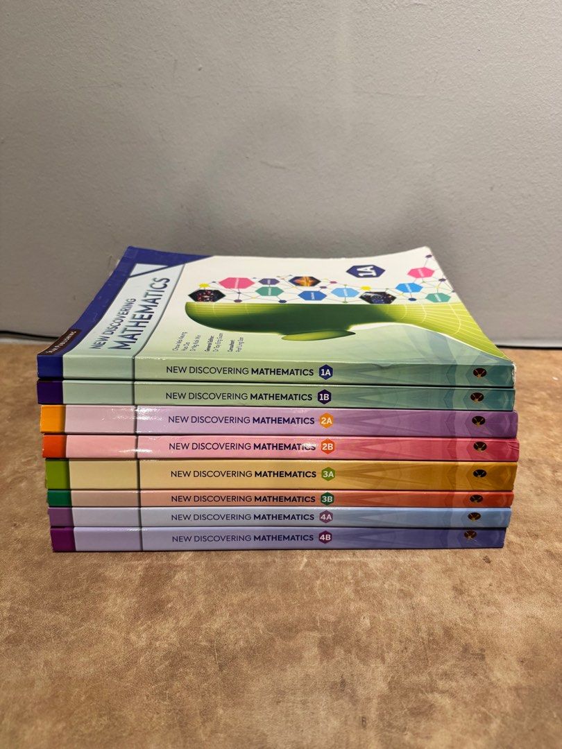 read desc ️ | New Discovering Mathematics (Express/G3): Textbook 1A, 1B, 2A, 2B, 3A, 3B, 4A, 4B ...