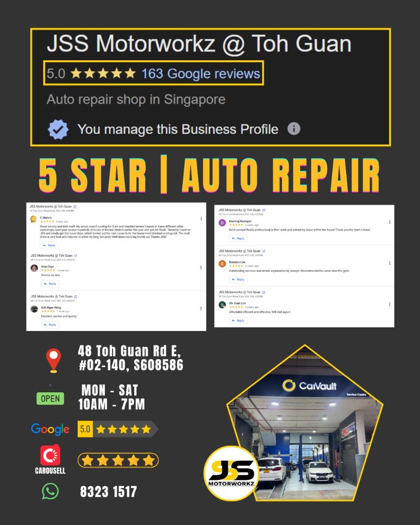Recommended One Stop Auto Repair Workshop in The West | Continental ...