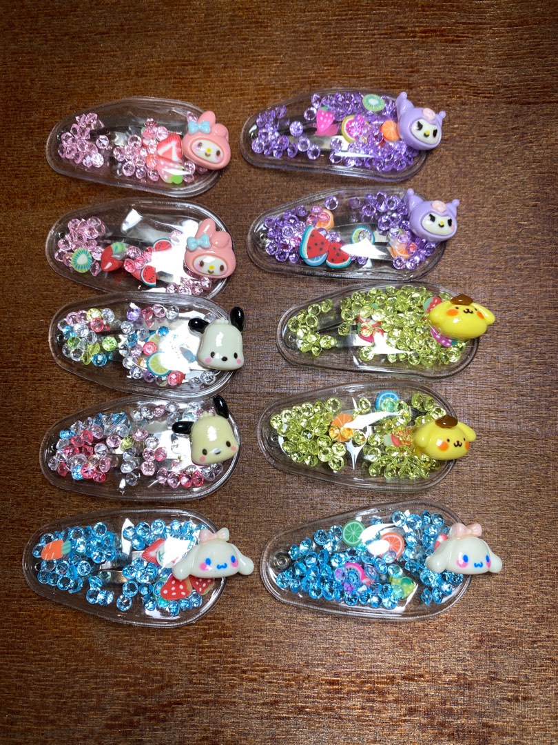 Sanrio Character Hair Clips - Assorted Designs, Women's Fashion ...