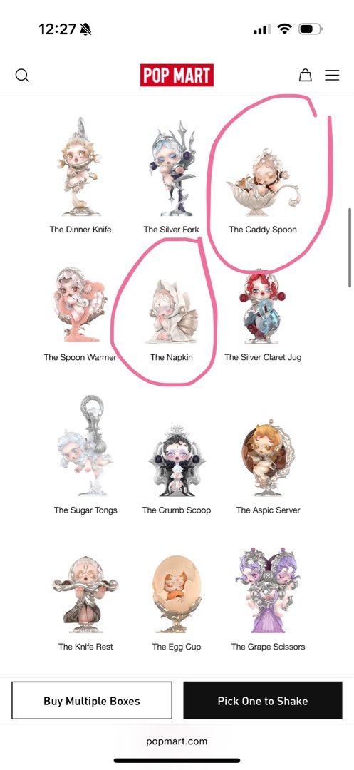 SKULLPANDA The Feast Begins Dinner Knife / Silver Fork / Egg Cup ...