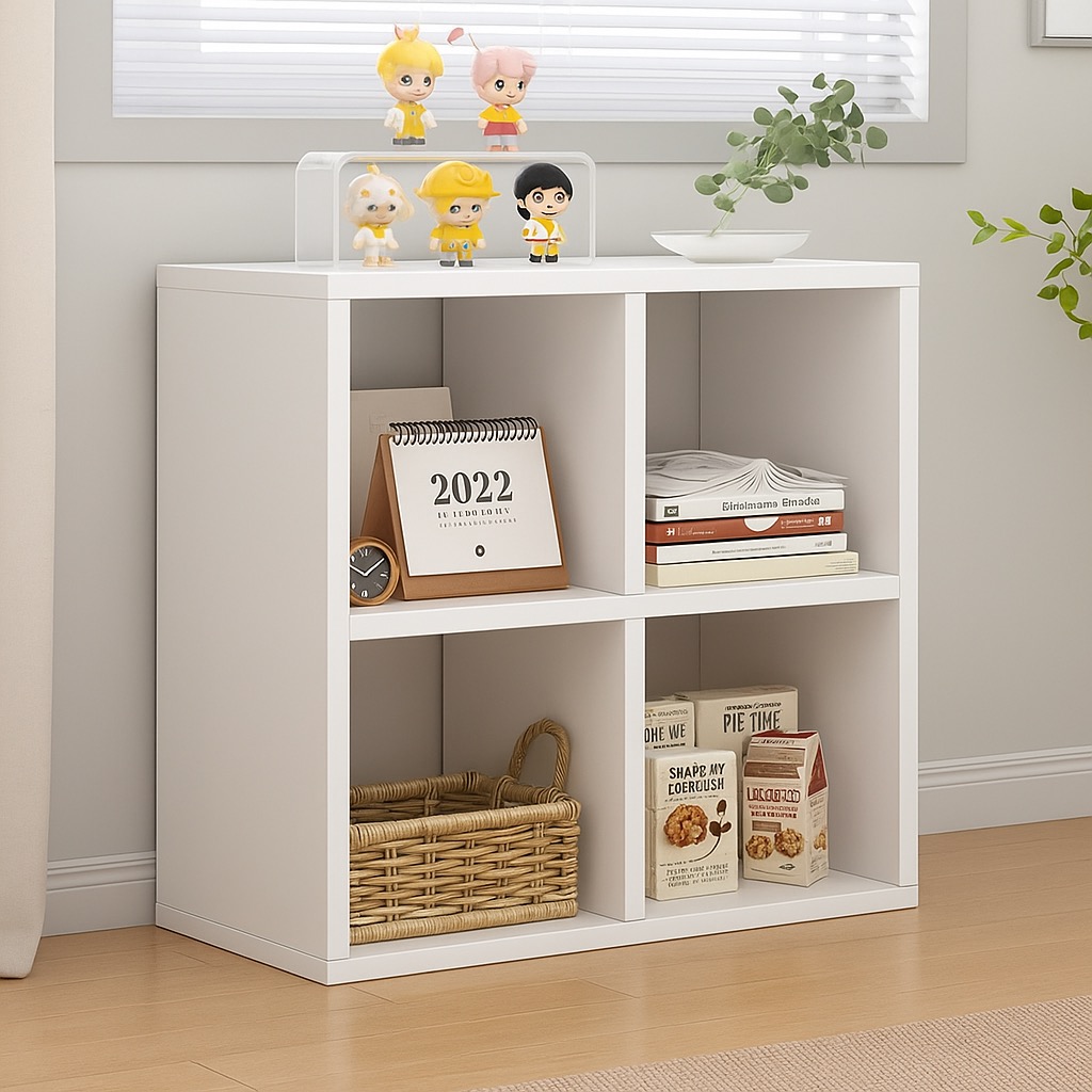 Small Cube Display Shelf | Compact Open Bookshelf | Multi Layer Storage ...