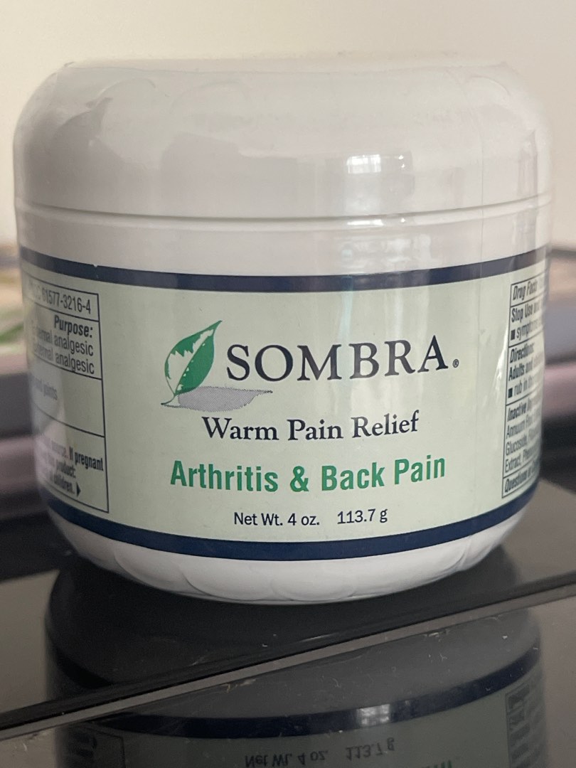 Sombra Warm Pain Relief Cream - Arthritis & Back Pain, Beauty ...