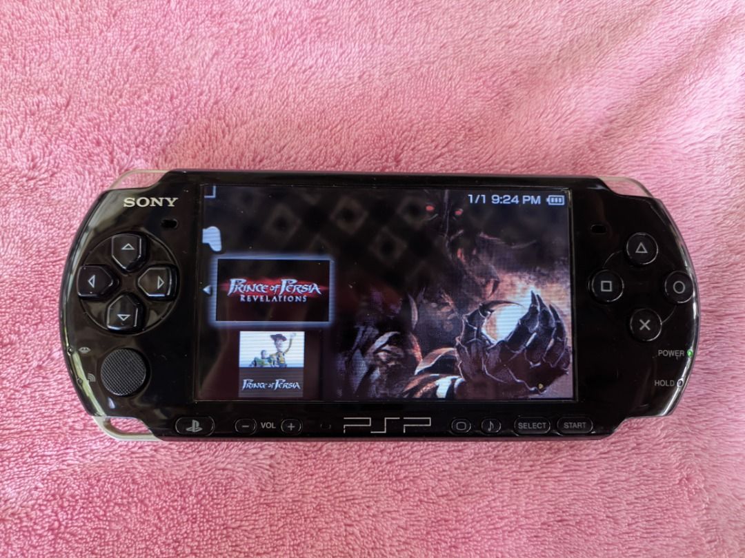 Sony PSP 3000 Black (Japan Unit, with Accessories & 128GB Storage ...