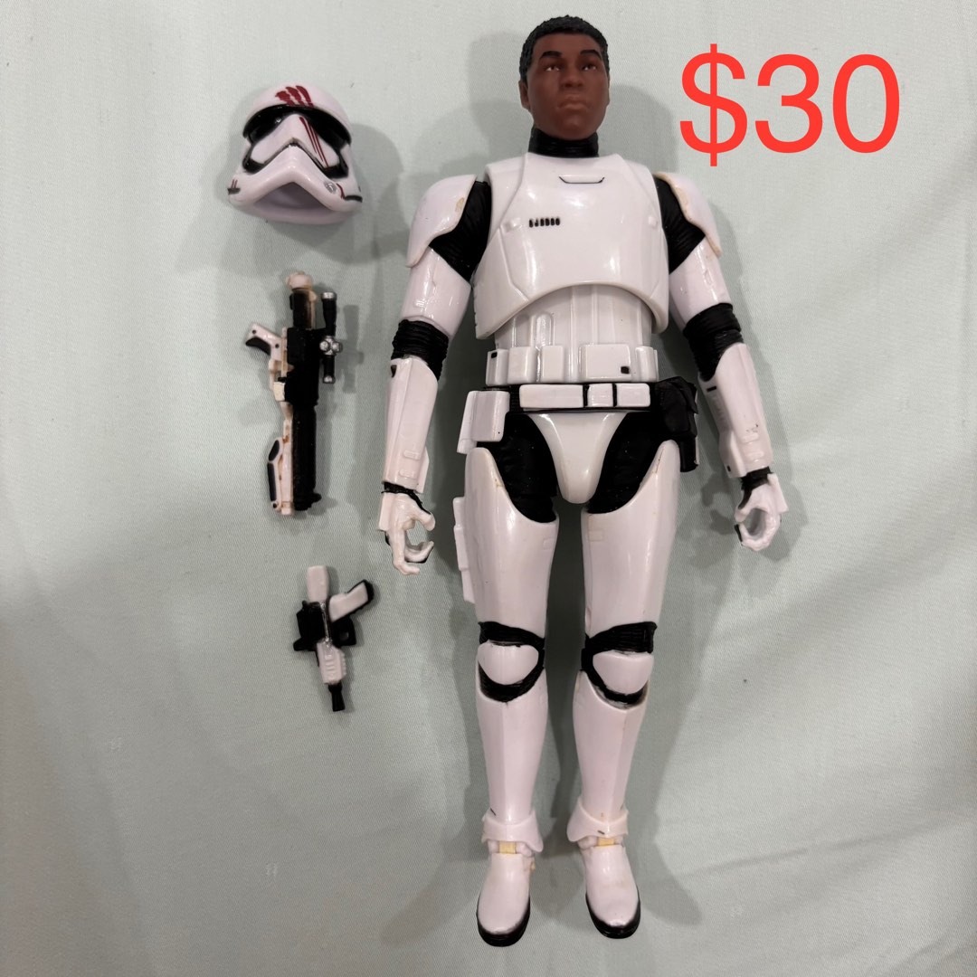 Star Wars The Black Series 6 Inch Scale Finn FN-2187 FO First Order ...