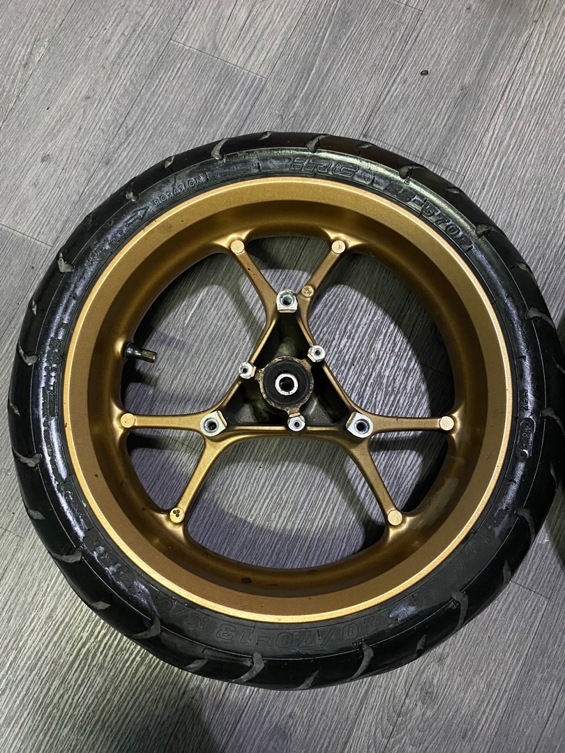 STOCK MAGS NMAX V2 MAXXIS TIRE, Car Parts & Accessories, Mags and Tires ...