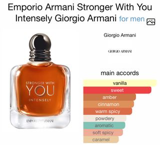 Emporio Armani Stronger With You Intensely 100ml Edp, Beauty & Personal ...