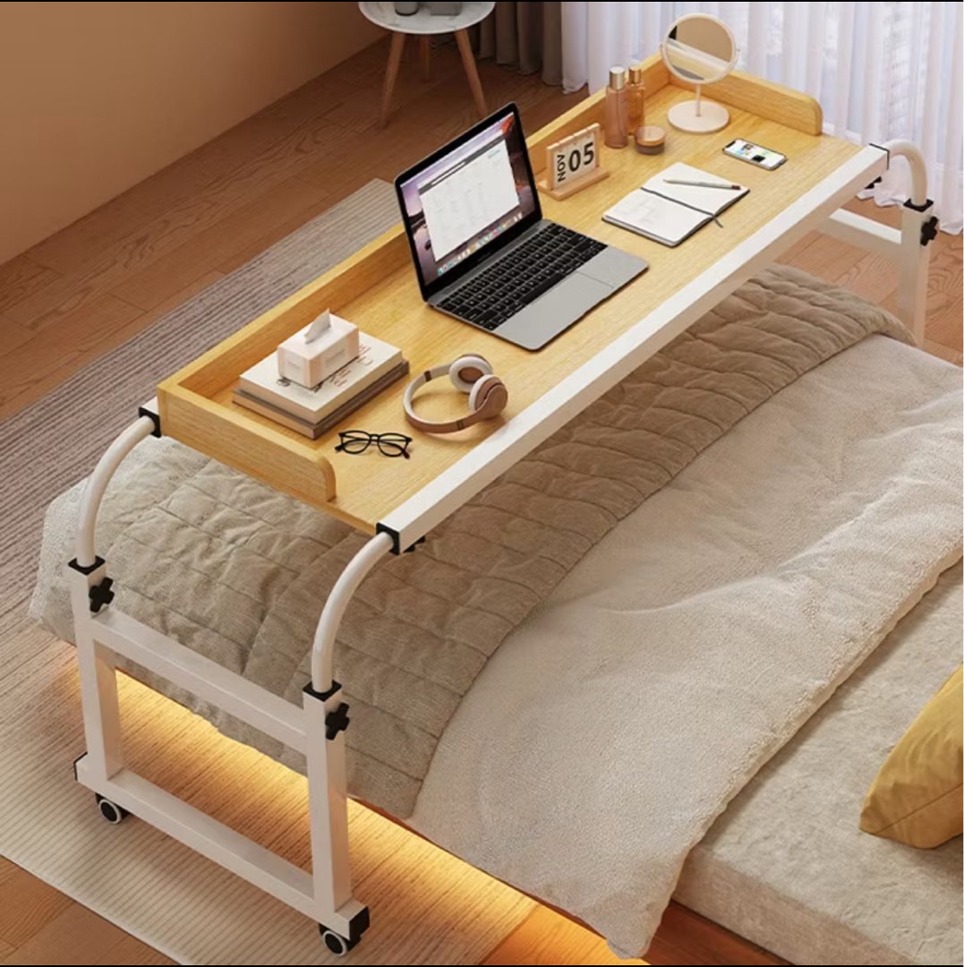 Study table, movable, Furniture & Home Living, Furniture, Tables & Sets ...