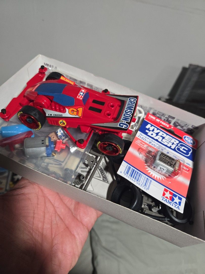 Tamiya Mini 4WD Model Kit - Rise Emperor, Crimson Glory, Hobbies & Toys ...