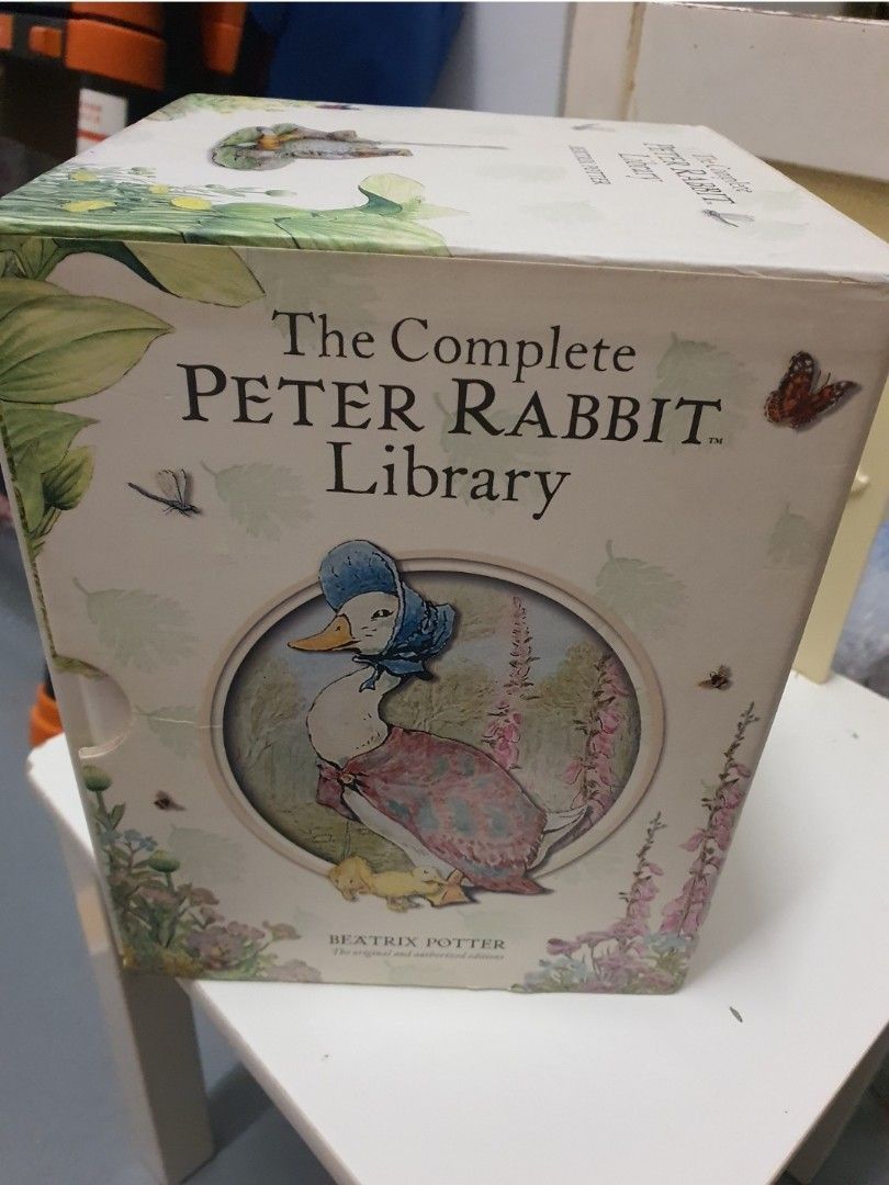 The Complete Peter Rabbit Library by Beatrix Potter, Hobbies & Toys ...