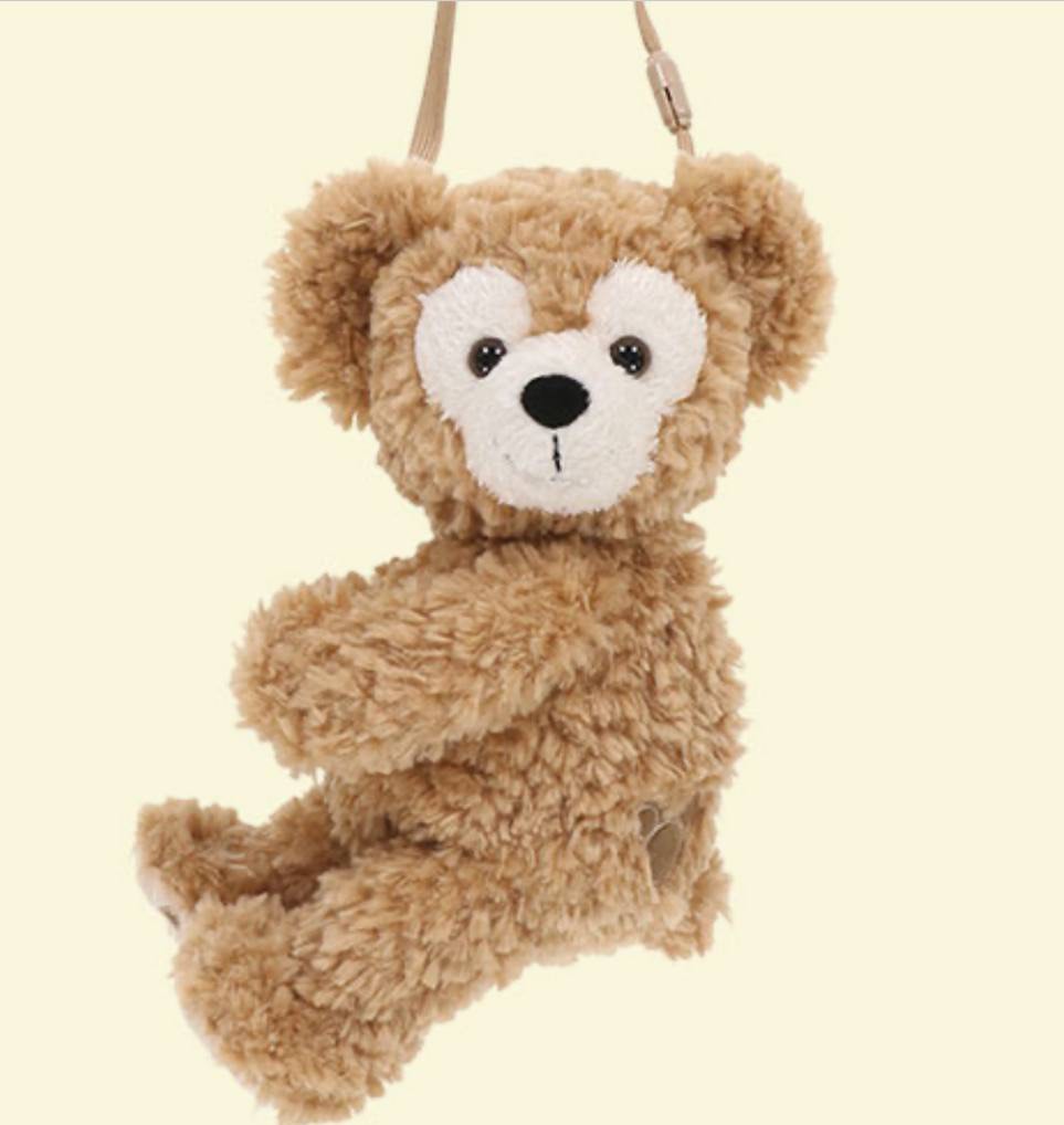 Tokyo Disney sea Duffy & Friends Plush Crossbody Bag/ pouch Linabell ...