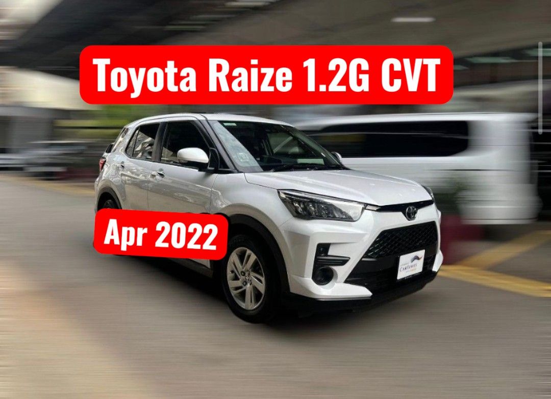 Toyota Raize 1.2G Auto, Cars, Used Cars on Carousell