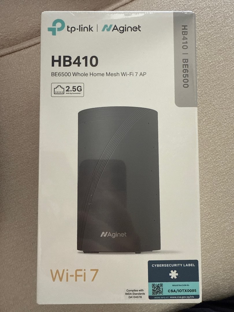 TP-Link Aginet HB410 BE6500 Whole Home Mesh Wi-Fi 7 AP, Computers ...