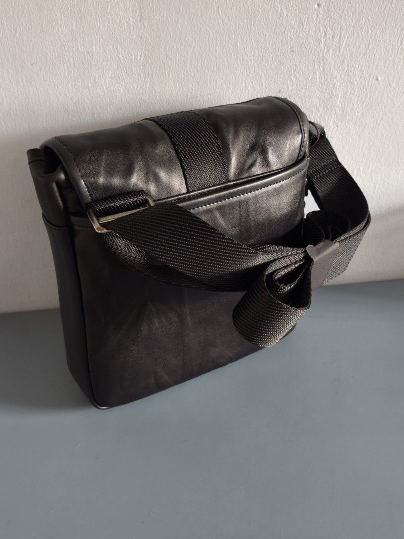 TUMI Alpha Bravo Leather Barton Crossbody Bag, Luxury, Bags & Wallets ...